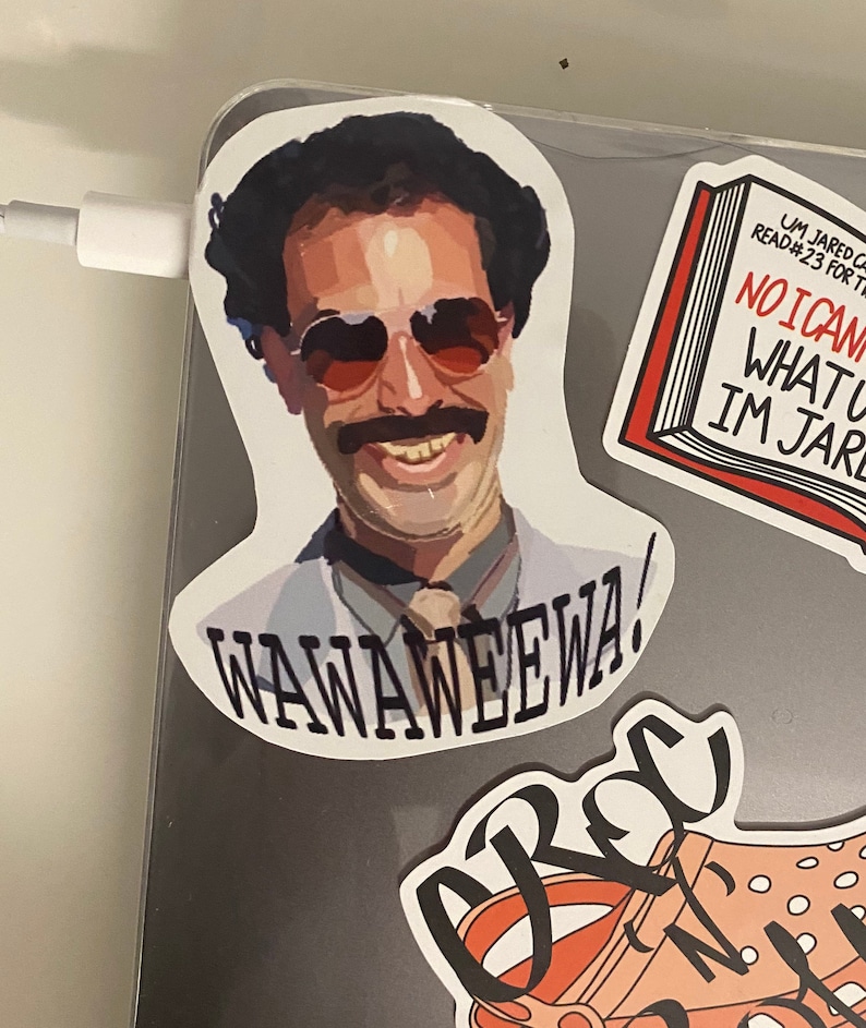 WAWAWEEWA! (borat) Sticker - Etsy