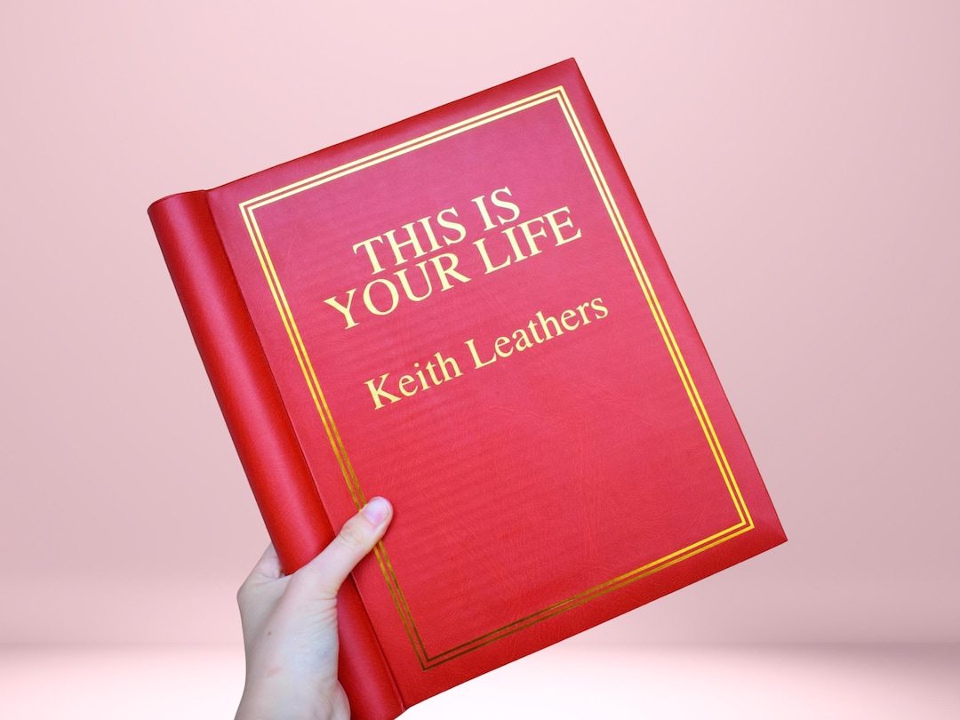 Personalised This is Your Life Photo Album, Self Adhesive Memory Album ...