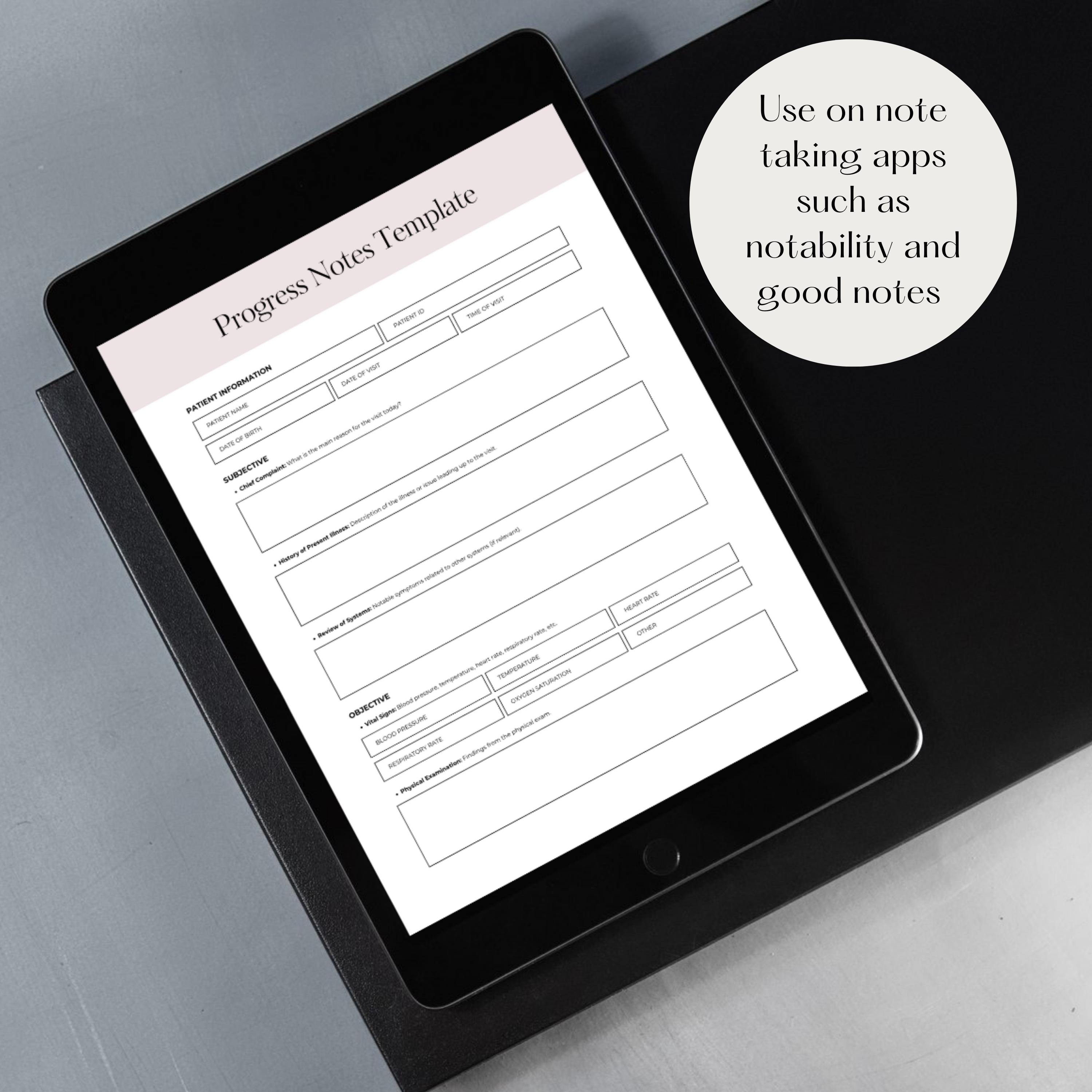 SOAP Note Template for Nurse Practitioners, PA Students, and Medical ...