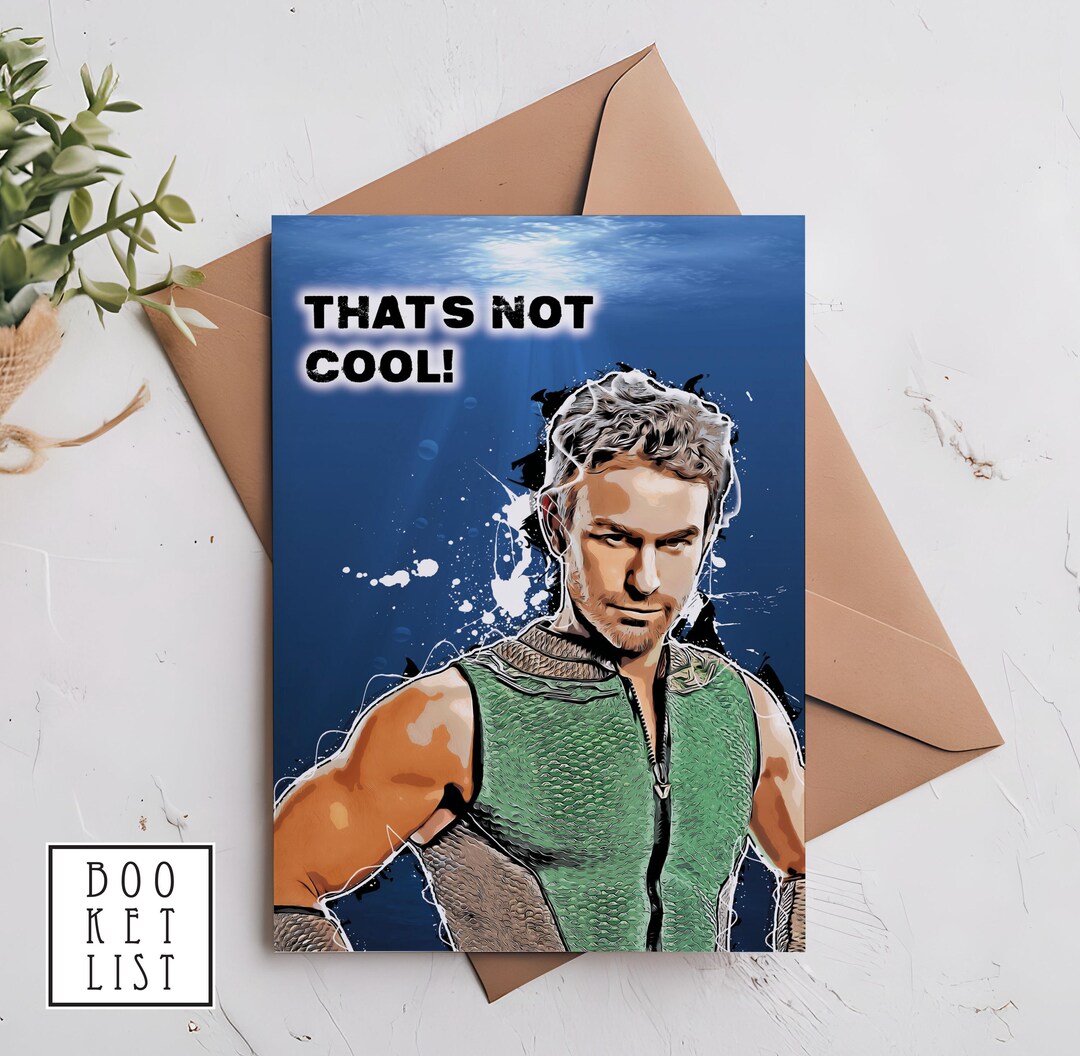The Deep/the Boys Series/superhero/humour Card/funny Cards/happy ...