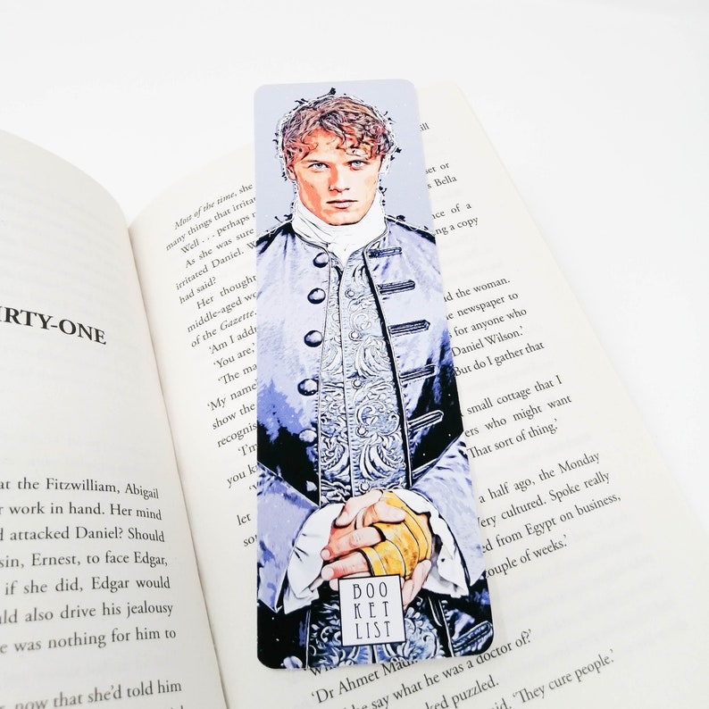 Outlander Bookmarks/cartoon Bookmarks/jamie Fraser/clare | Etsy