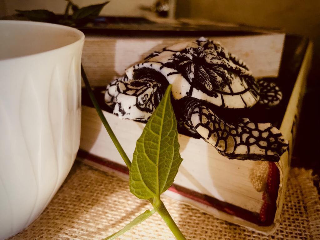 Handmade Vintage Turtle Made by Granite Stone for Living, Office ...