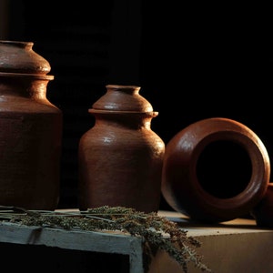 Handmade Vintage Custom Traditional Storage Pots Used in Ancient ...