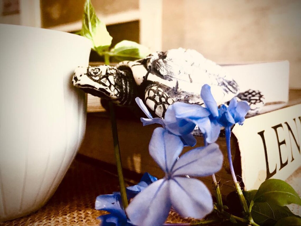 Handmade Vintage Turtle Made by Granite Stone for Living, Office ...