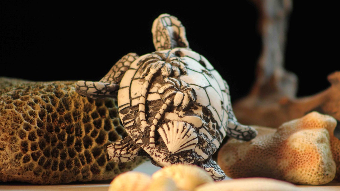 Handmade Vintage Turtle Made by Granite Stone for Living, Office ...