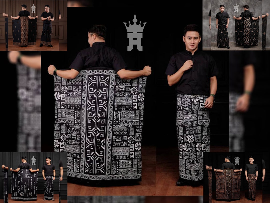 Indonesian Batik Sarong: Cotton Muslim Prayer Shawl - Etsy