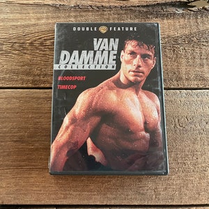 Van Damme Collection DVD // Double Feature: Bloodsport & Timecop - Etsy