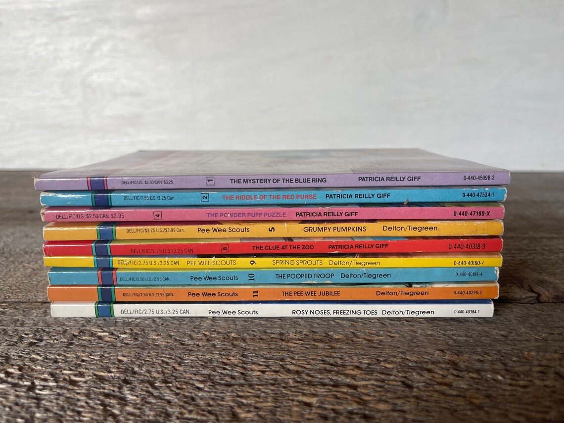 Pee Wee Scouts Books // You Choose // Judy Delton // Alan Tiegreen ...