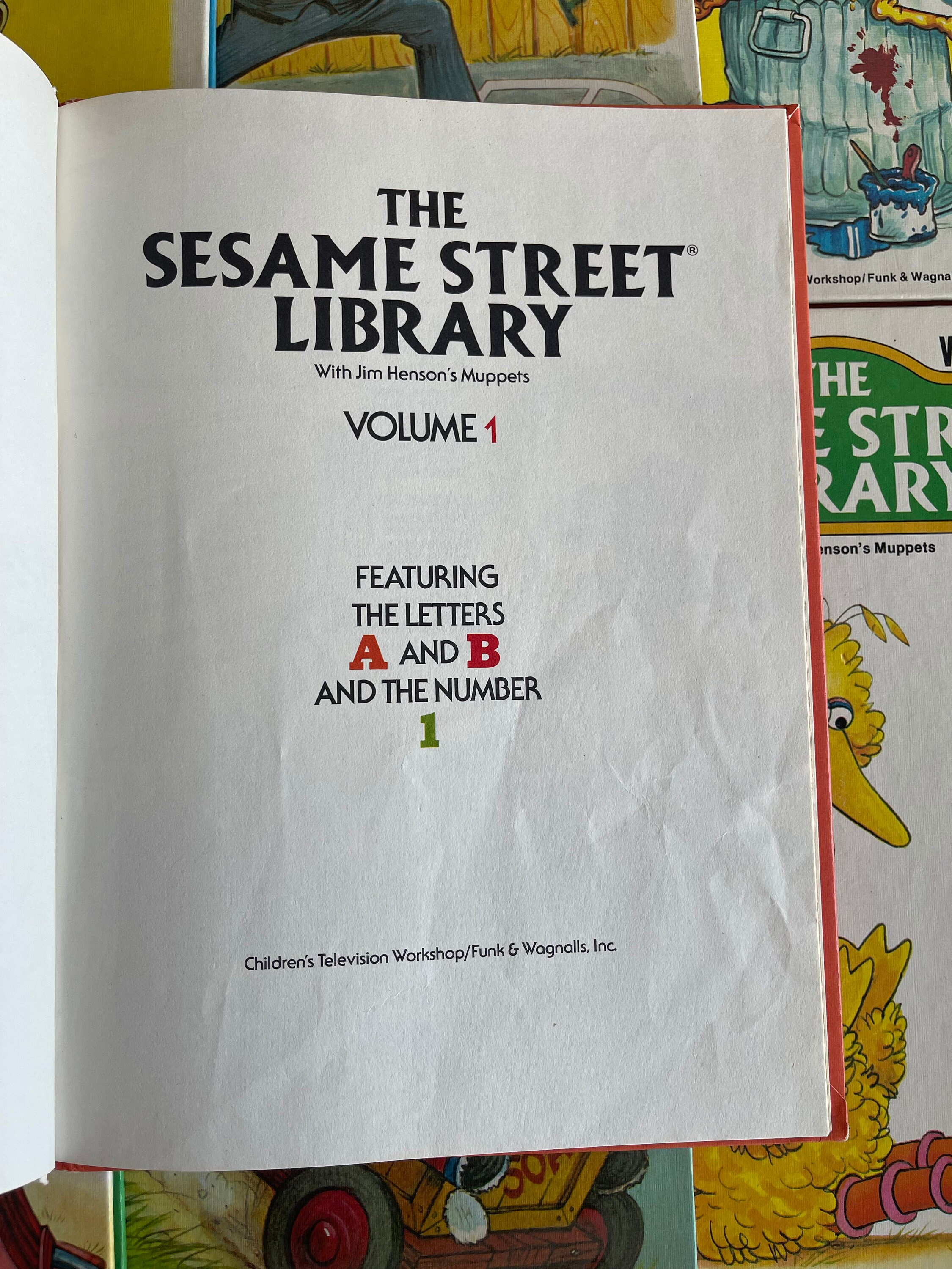 The Sesame Street Library Books // You Choose // With Jim - Etsy