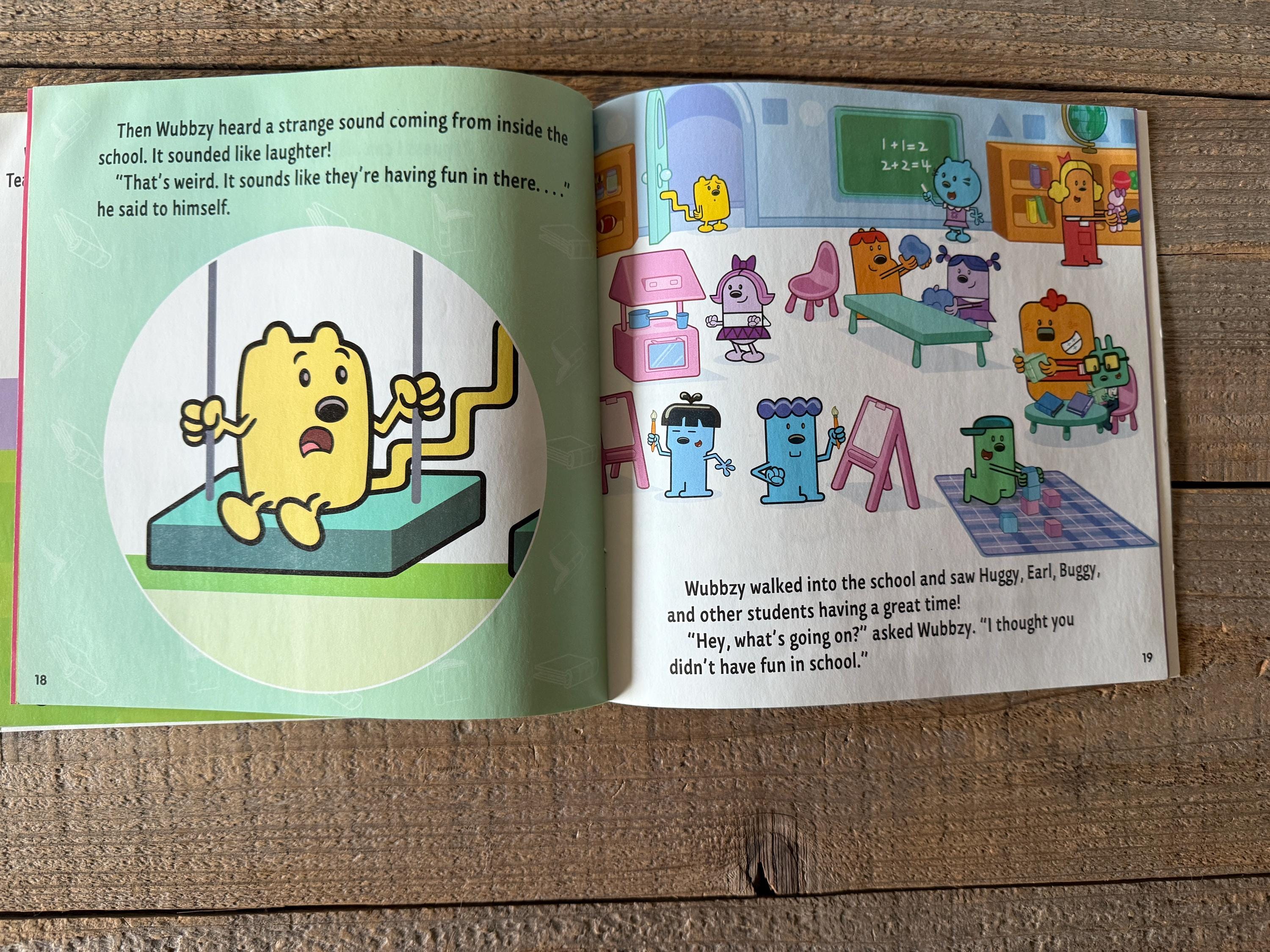 Wow Wow Wubbzy: School Surprise, Kids Paperback Book - Etsy