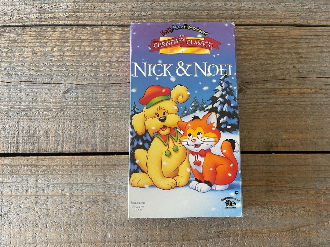 Nick & Noel // Vintage Christmas VHS Movie // 1995 F.h.e. Family Home ...