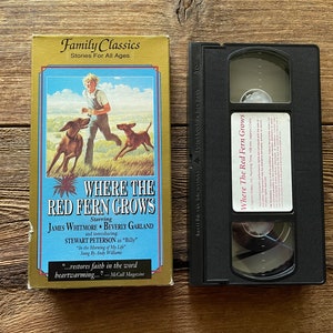 Where the Red Fern Grows VHS // James Whitmore, Beverly Garland ...