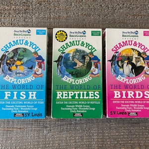 Shamu & You VHS Movies: Sea World Animal Education - You Choose - Etsy