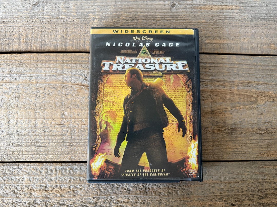 National Treasure DVD // Walt Disney // 2004 Action Adventure Family ...