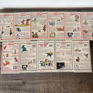 Children's Circle Vintage VHS Movies // You Choose // 1990's ...