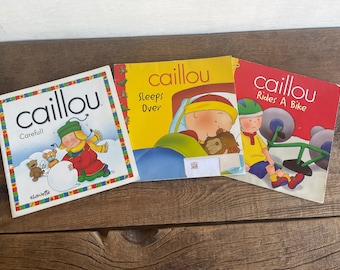 Caillou Rides a Bike - Etsy