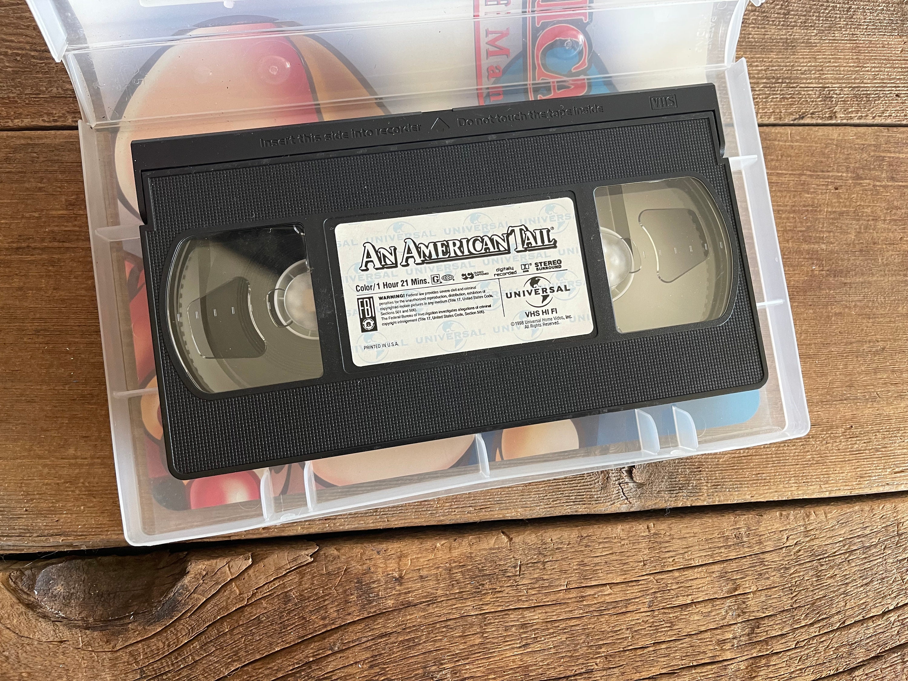 An American Tail // 1986 Steven Spielberg VHS Movie - Etsy