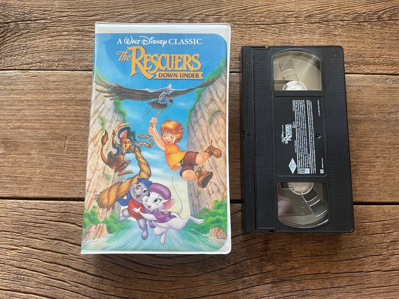 The Rescuers Down Under // Walt Disney Classic Black Diamond Label ...