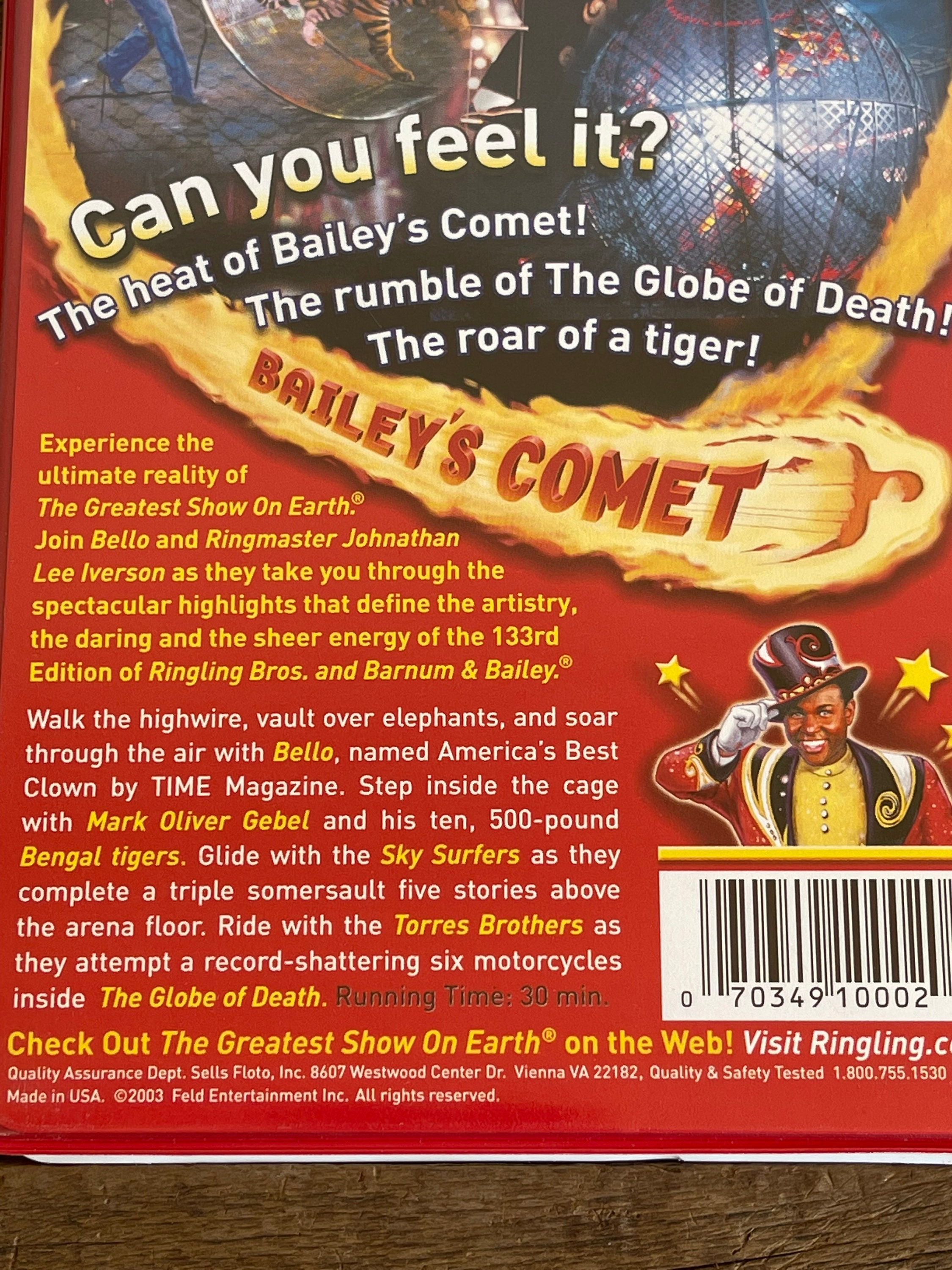 Ringling Bros and Barnum & Bailey Circus VHS Movie // the - Etsy Finland