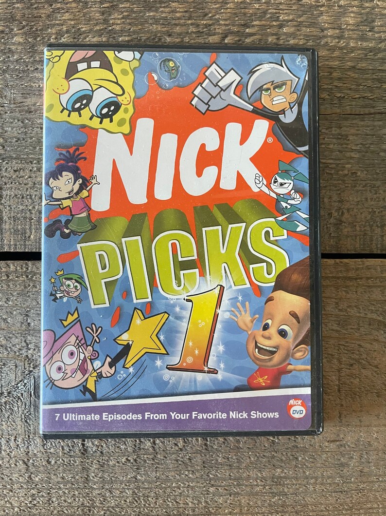 Nick Picks 1 DVD // 2005 Nickelodeon TV Shows // Spongebob, Fairy ...