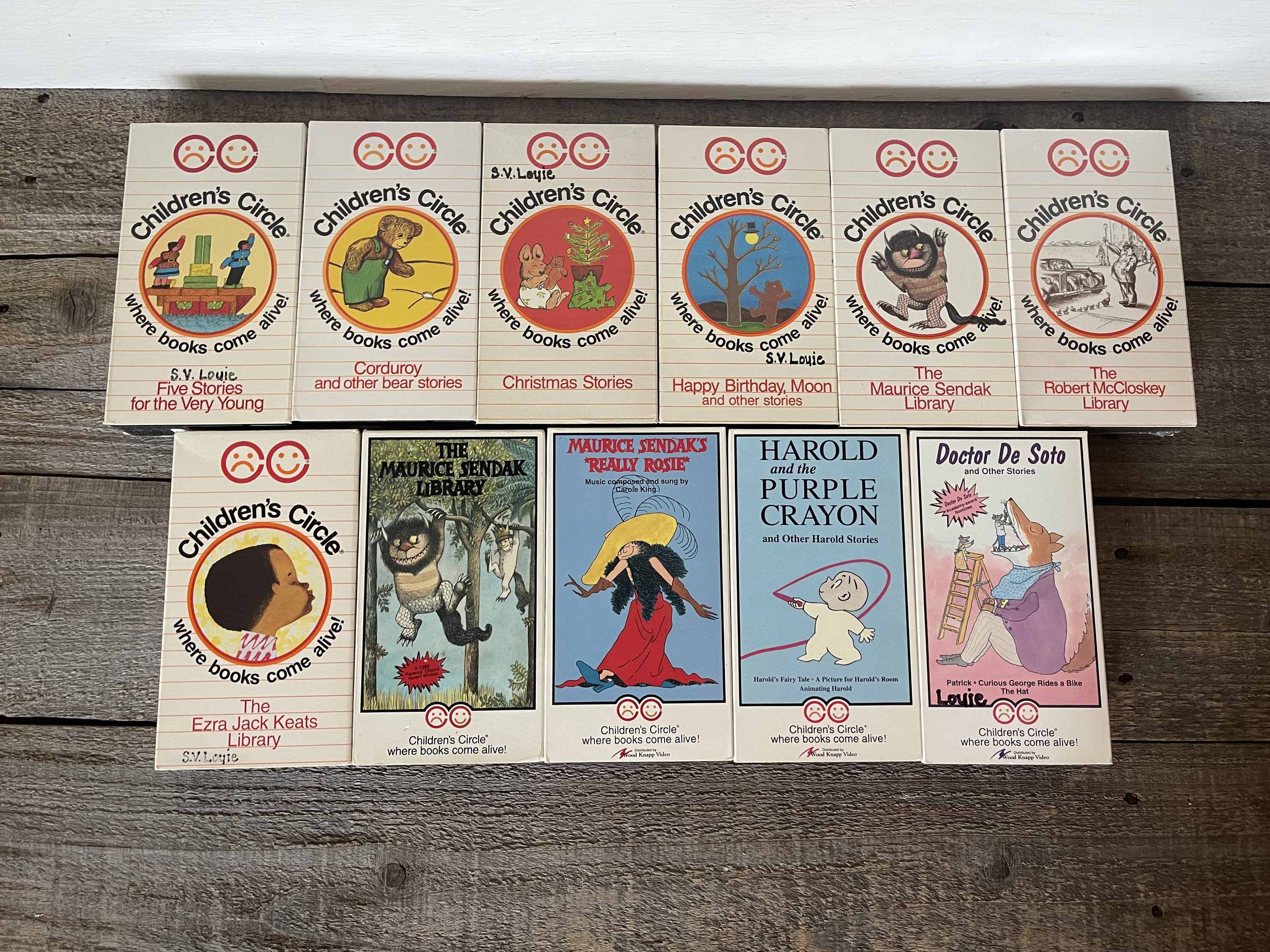 Children's Circle Vintage VHS Movies // You Choose // 1990's ...