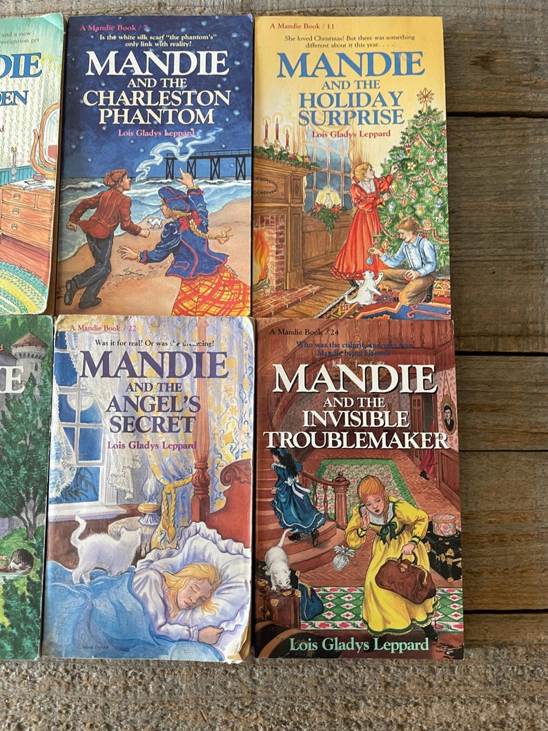 Vintage Mandie Series Books // Sold Individually // Lois Gladys Leppard ...