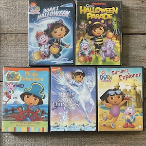 Dora the Explorer Dvds // Sold Individually // 2000's Nick Jr Kids Show ...