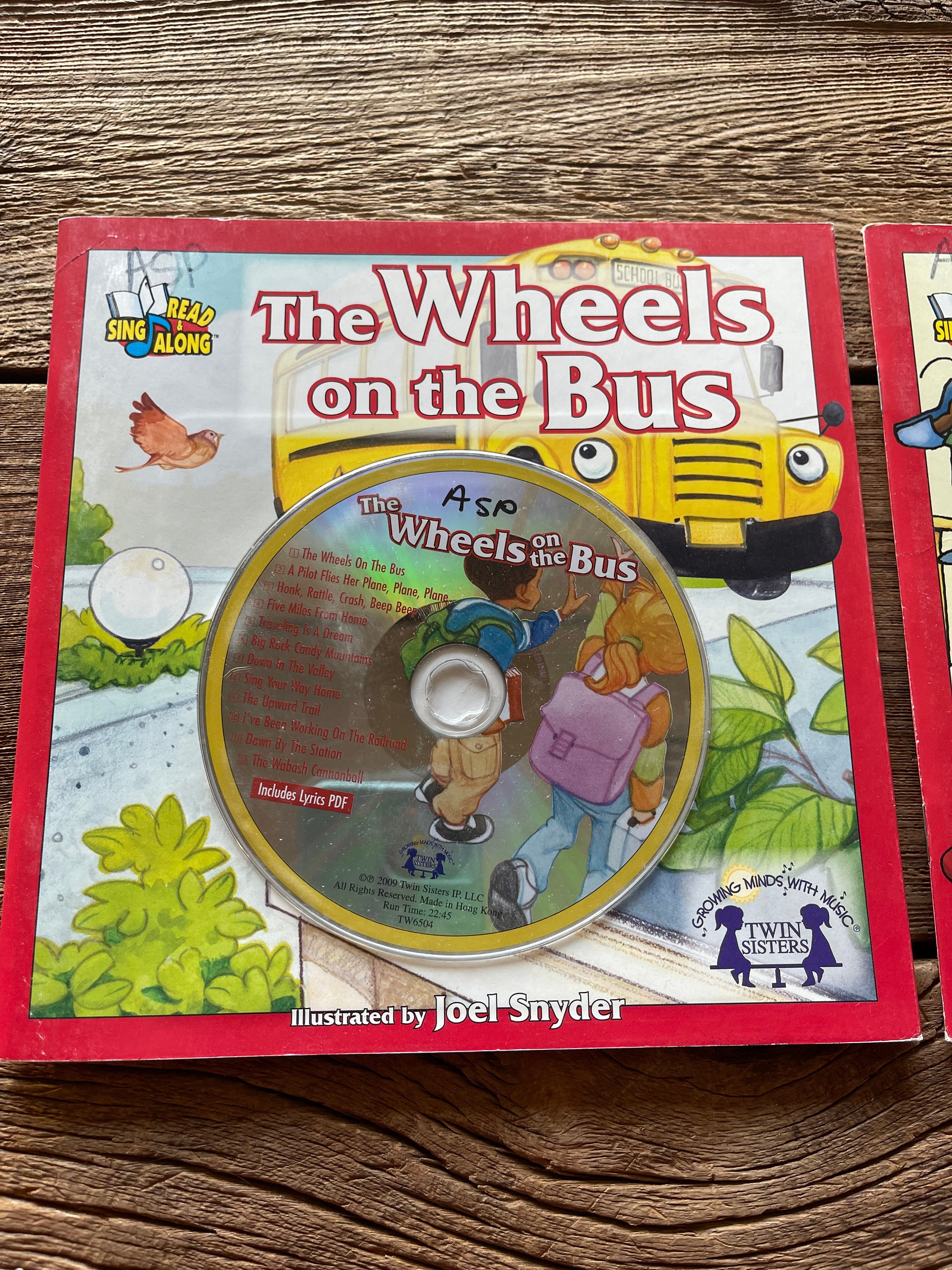 Read & Sing Along Books With CD // Five Little Monkeys and the - Etsy