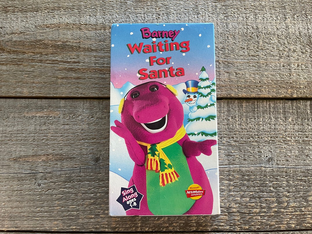 Barney Waiting for Santa // Vintage VHS Movie 1992 // Sing - Etsy