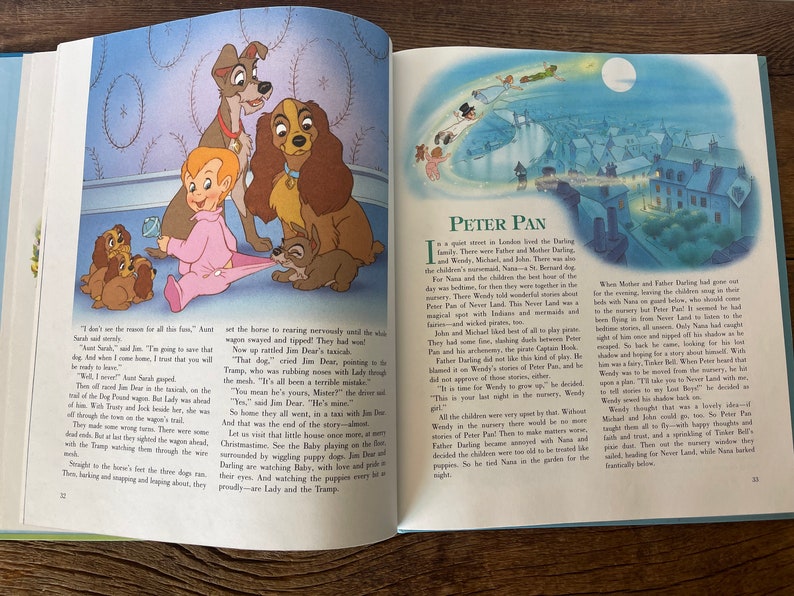 Walt Disney's Classic Movie Treasury // A Golden Book // - Etsy