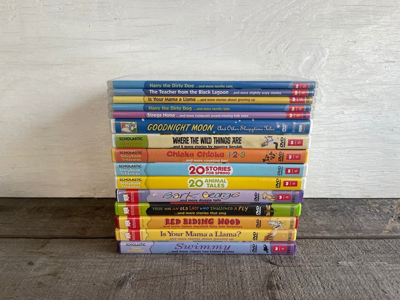 Scholastic Children's Dvds: Goodnight Moon, Where the Wild Things Are ...