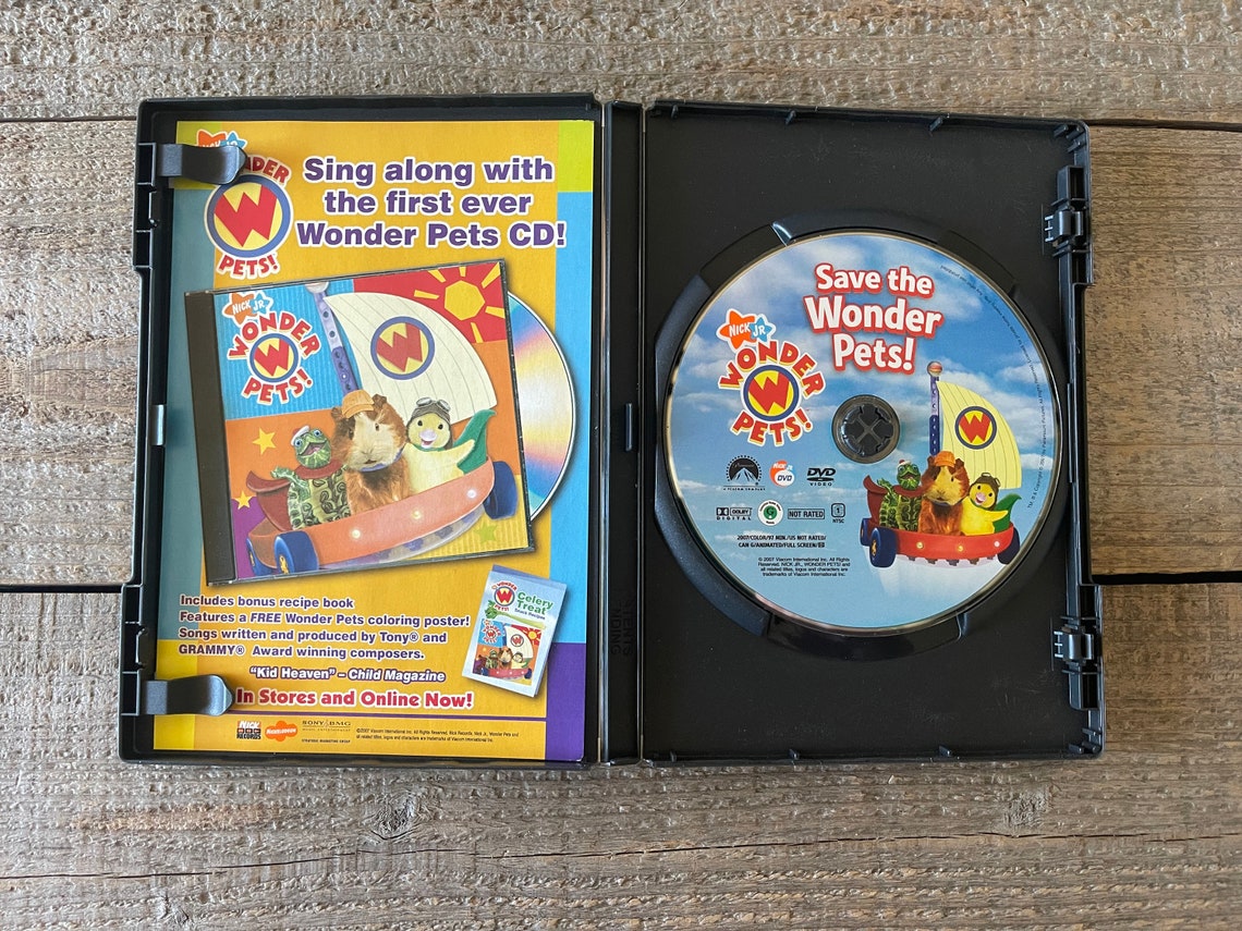 Wonder Pets DVD // Save the Wonder Pets // Nick Jr. Kids Show - Etsy