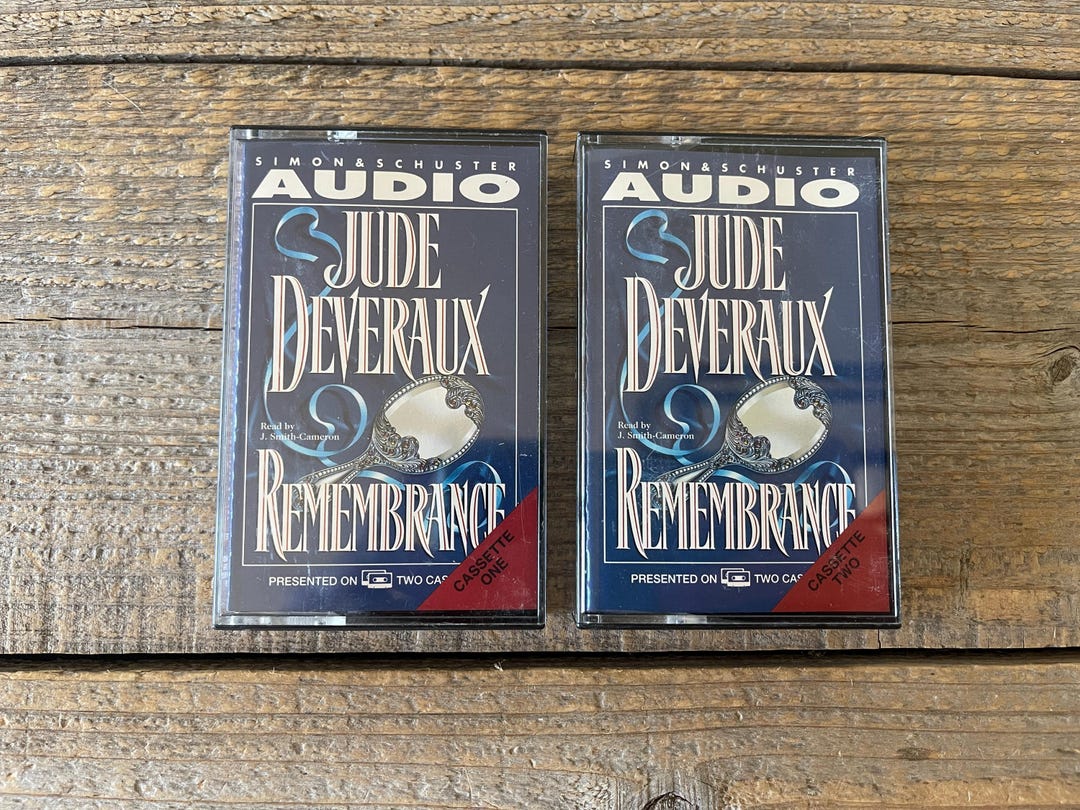 Jude Deveraux // Remembrance // Vintage Audio Book Cassette Set - Etsy