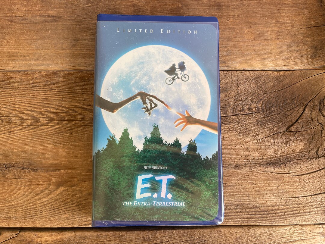 E.T. Limited Edition VHS Movie // the Extra-terrestrial // 2002 - Etsy