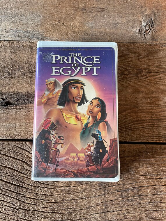 Prince of Egypt // Dreamworks // Vintage 1999 VHS Movie | Etsy