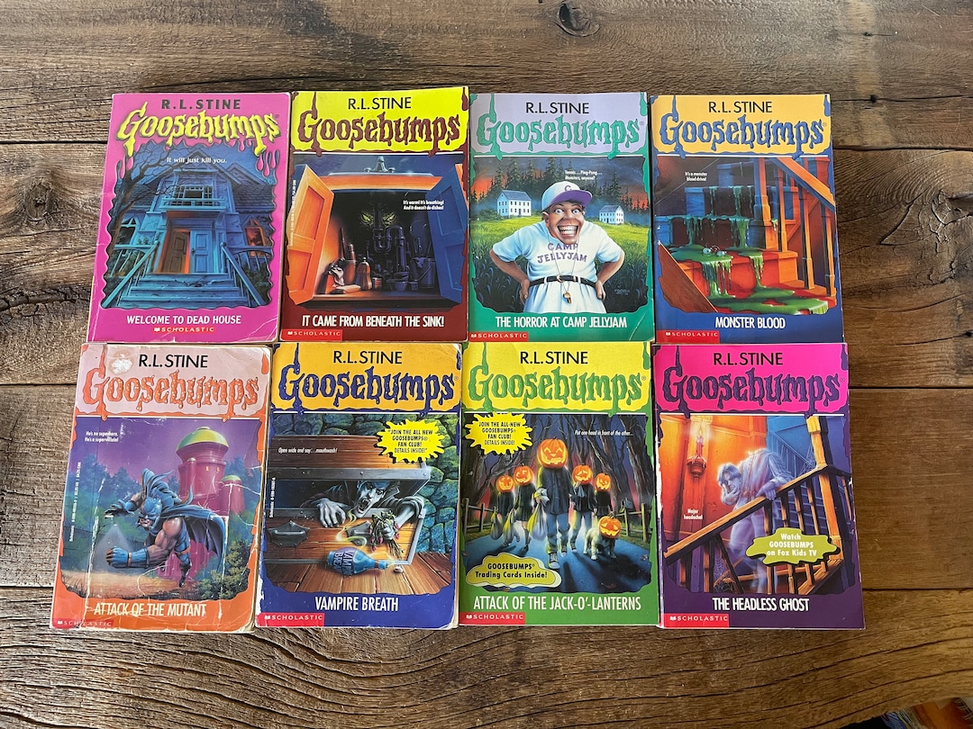 1990's Goosebumps Books // You Choose // R.L. Stine - Etsy