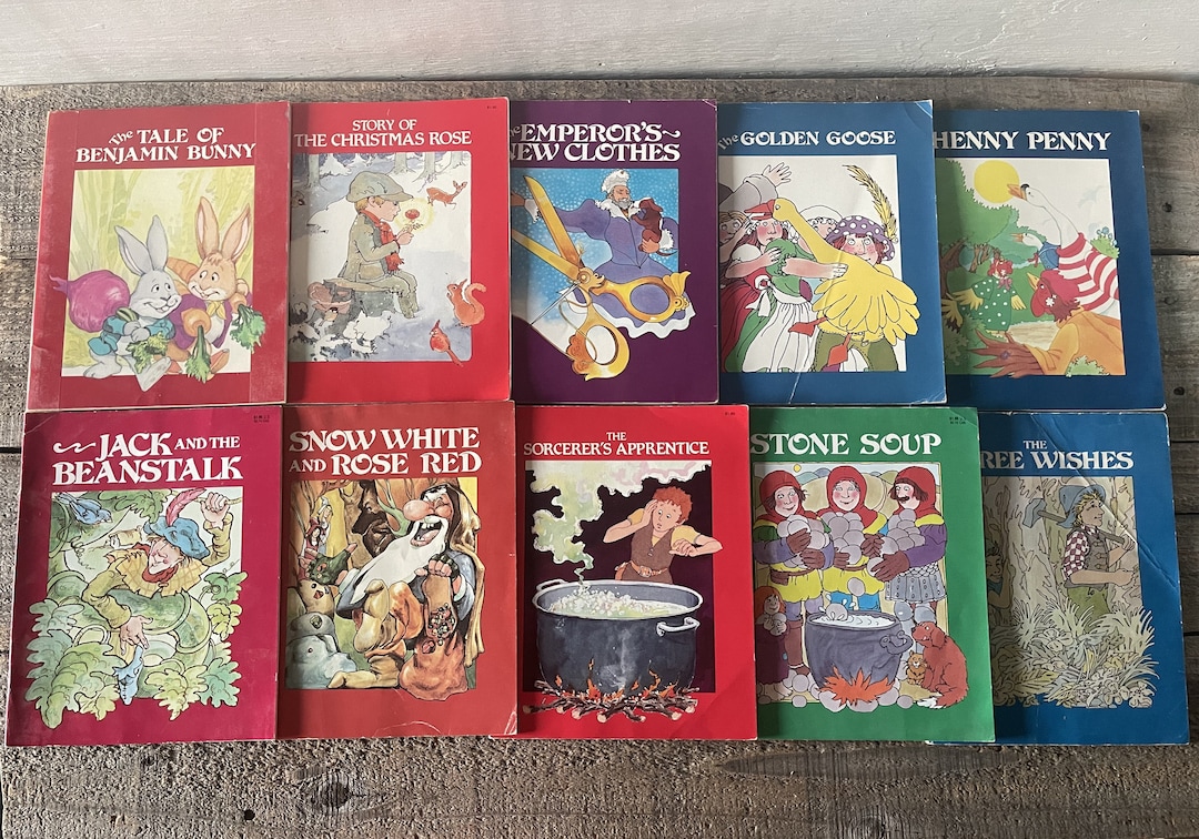 Vintage Troll Associates Fairy Tale Books - Sold Individually - Etsy