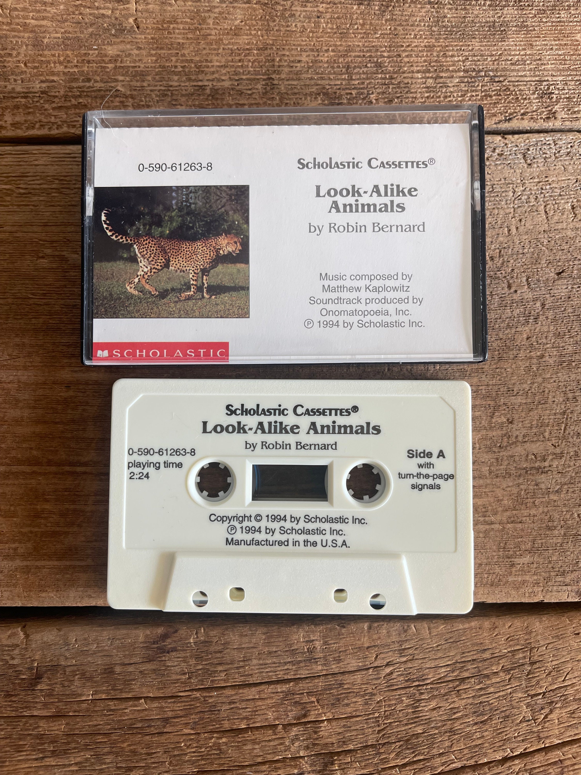 Look-alike Animals // Robin Bernard // Vintage Scholastic Book - Etsy