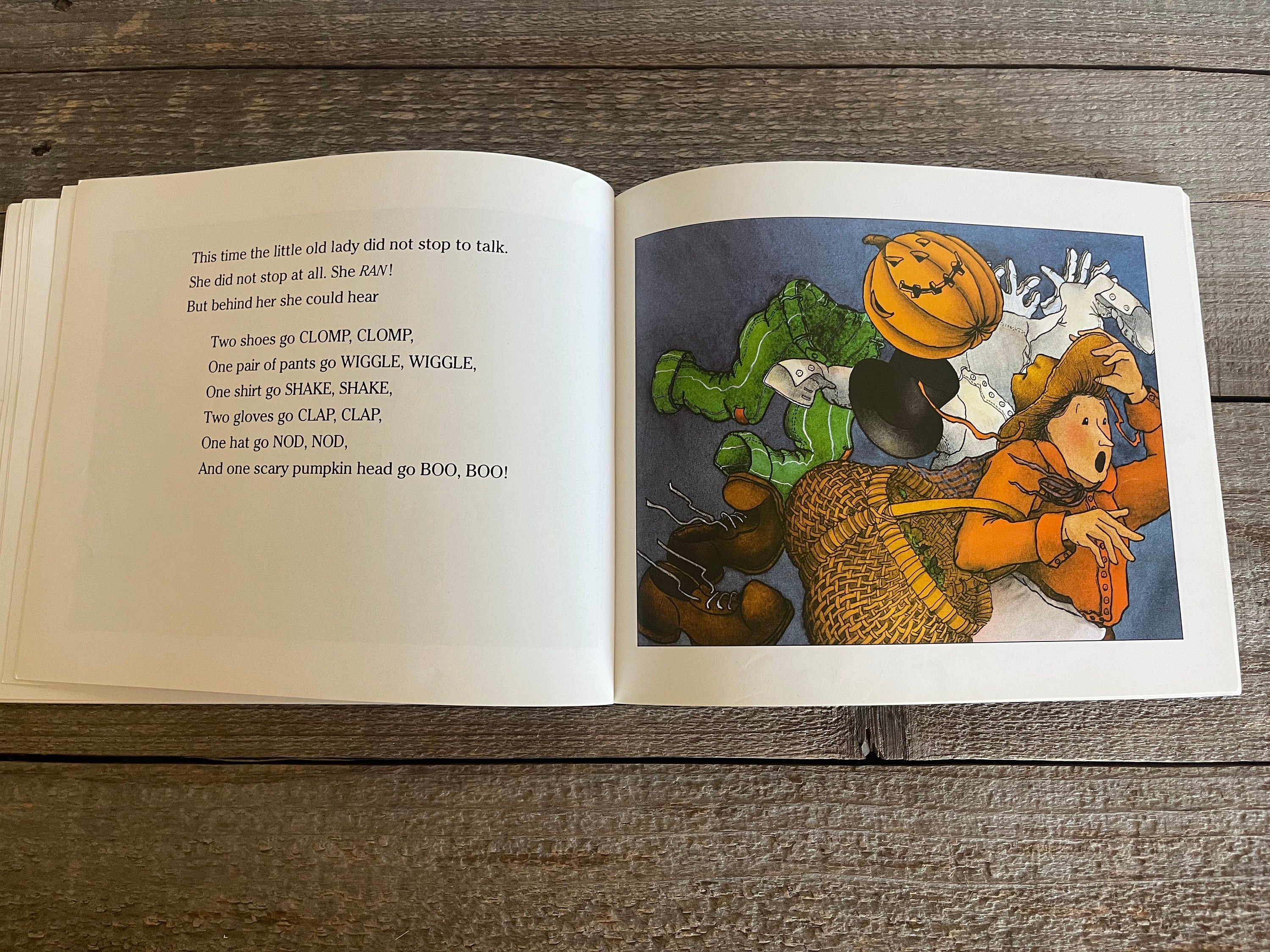 The Little Old Lady Who Was Not Afraid of Anything // Linda - Etsy