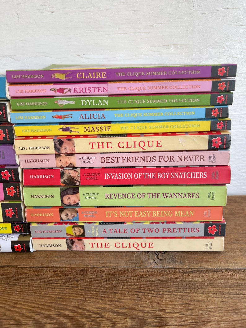 Clique Novels by Lisi Harrison // You Choose // Clique Summer - Etsy
