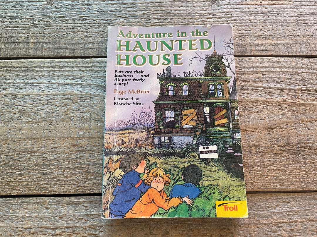 Adventure in the Haunted House: 2002 Kids Halloween Paperback Book - Etsy