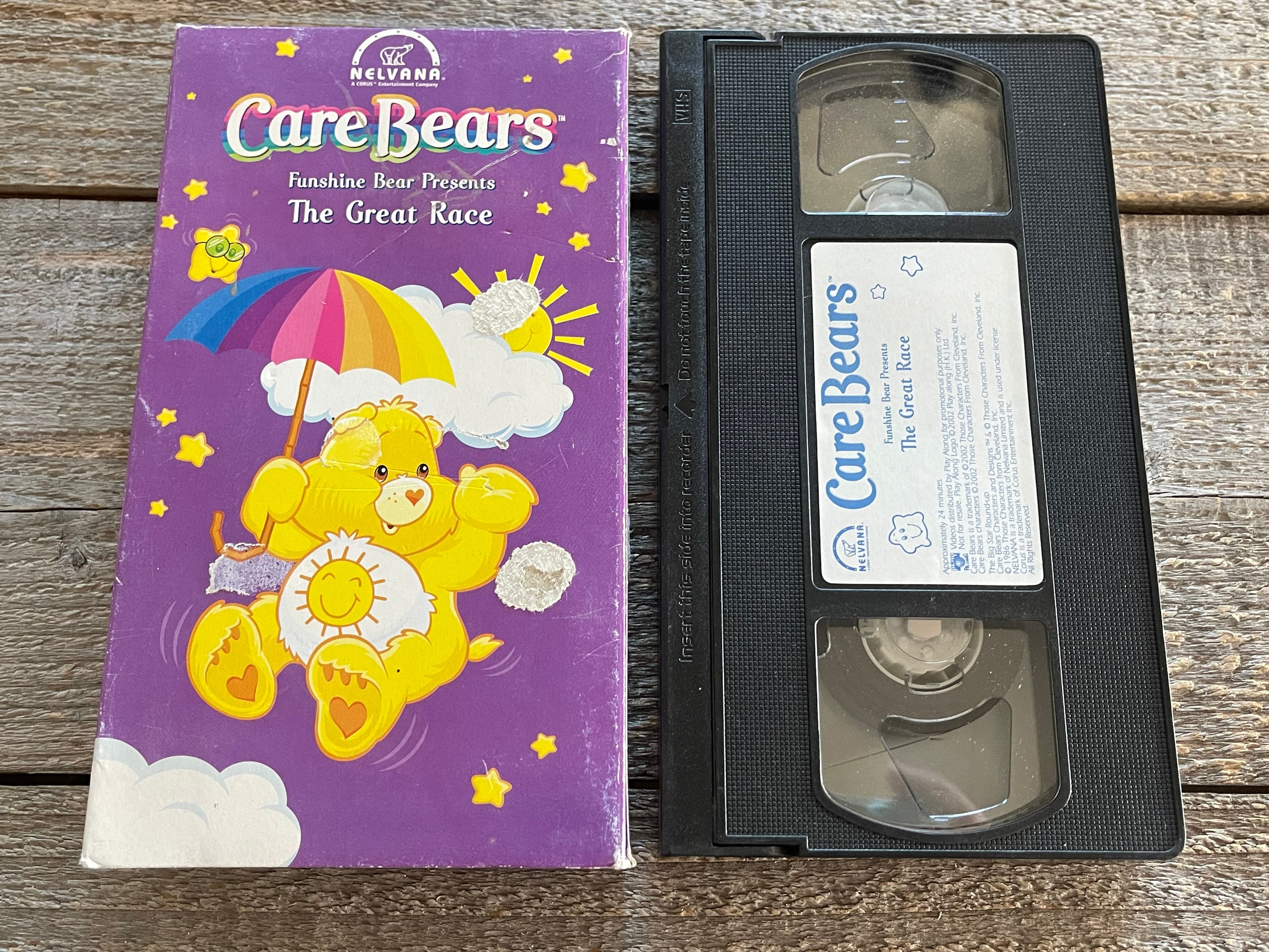 Vintage Care Bears VHS Movie // Funshine Bear Presents the - Etsy
