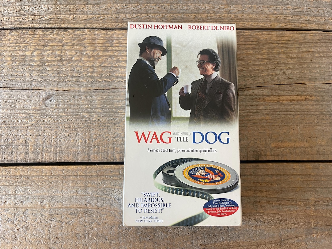 Wag the Dog VHS Movie // Dustin Hoffman, Robert De Niro // 1997 Comedy ...