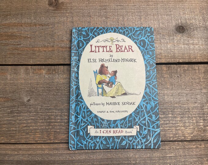 Vintage Children's Book, "little Bear" by Else Holmelund Minarik 1957 ...