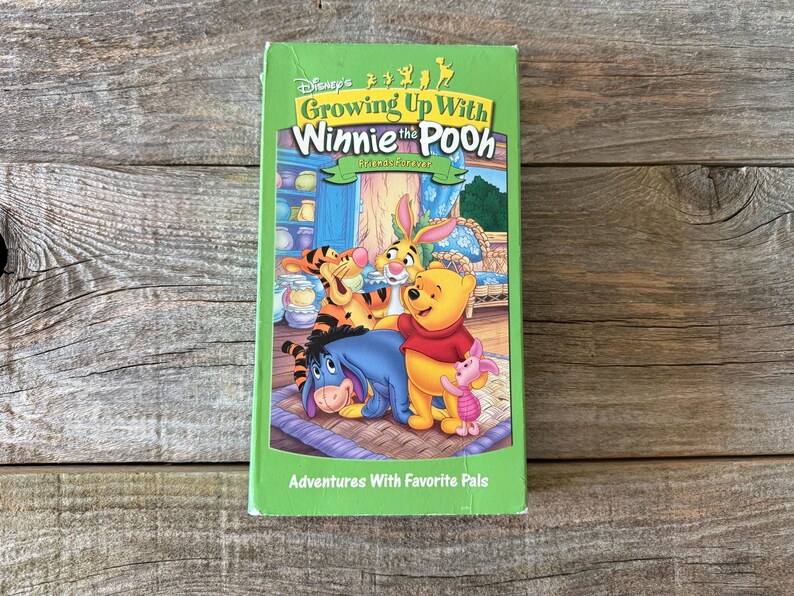 Disney's Growing up With Winnie the Pooh; Friends Forever, 2005 VHS ...