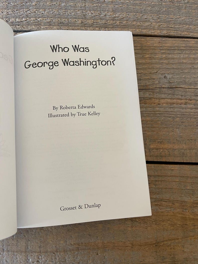 Who Was George Washington? // Roberta Edwards // Kids Biography Book ...