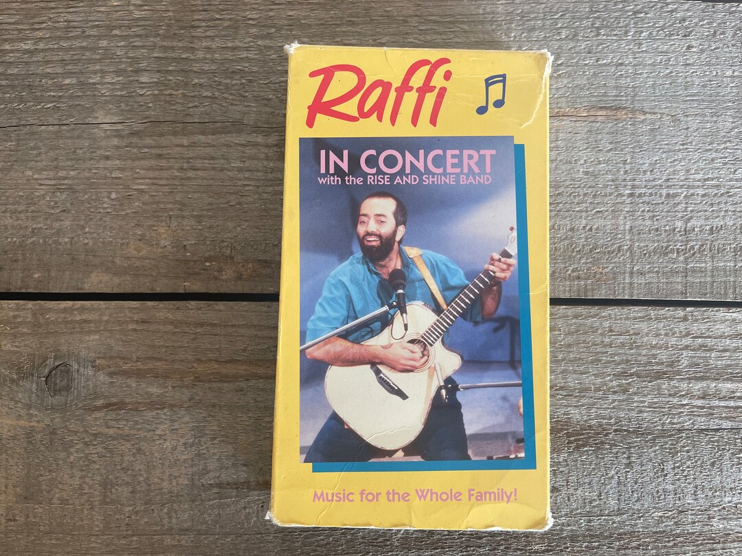 Raffi in Concert With the Rise and Shine Band // Vintage VHS - Etsy
