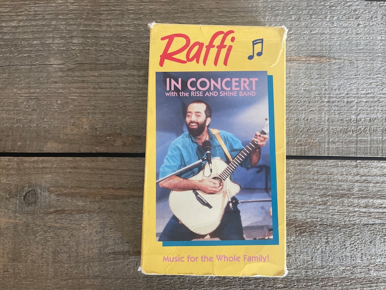 Raffi in Concert With the Rise and Shine Band // Vintage VHS - Etsy