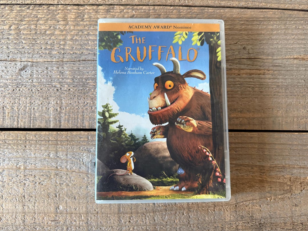 The Gruffalo DVD // Narrated by Helena Bonham Carter // 1999 Animated ...