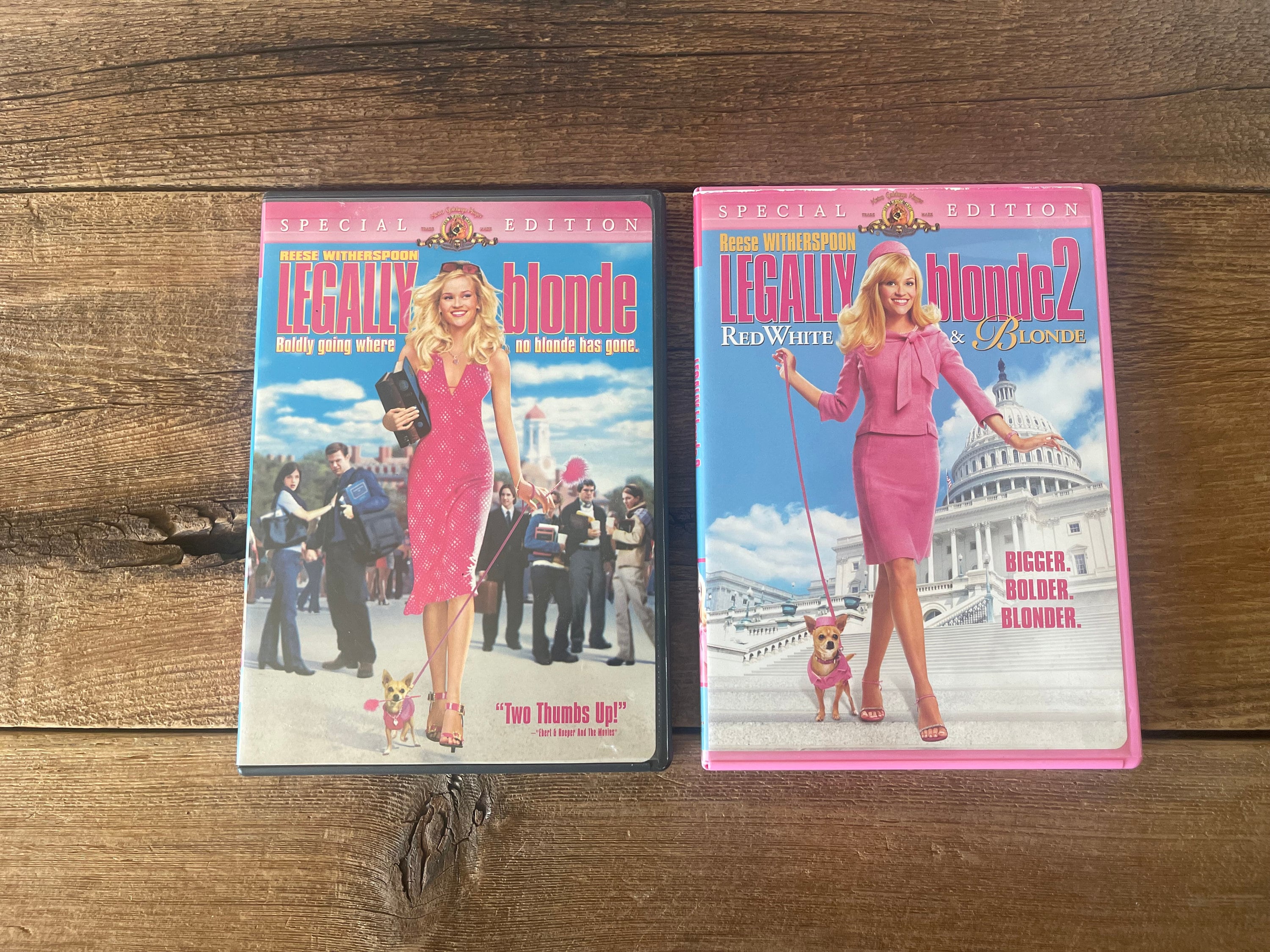Legally Blonde & Legally Blonde 2 Dvds // Reese Witherspoon // Elle Woods // Instant Collection ...